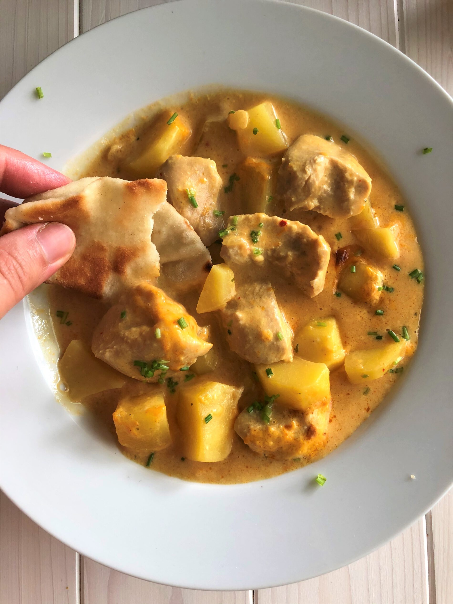 Putencurry aus dem Ofen - Sparflämmchen Eintöpfe, Currys