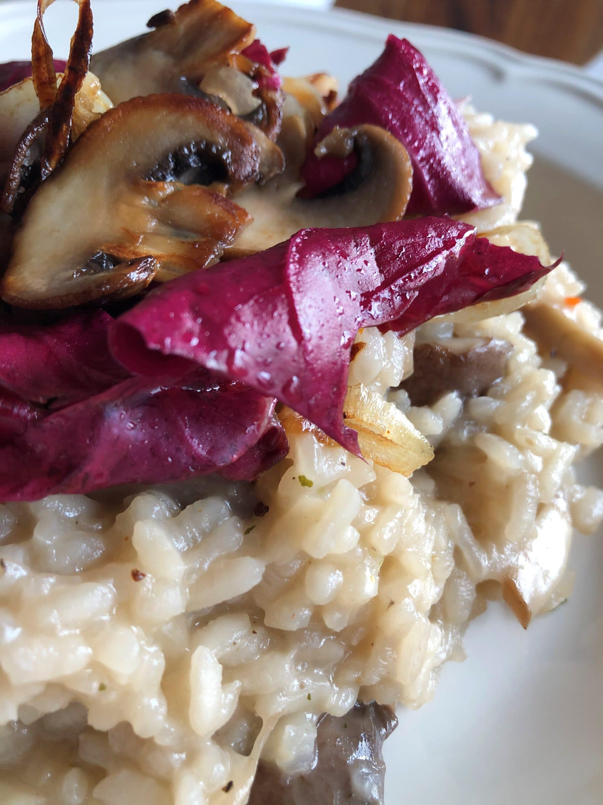 Champignon Risotto - Sparflämmchen Reisgerichte