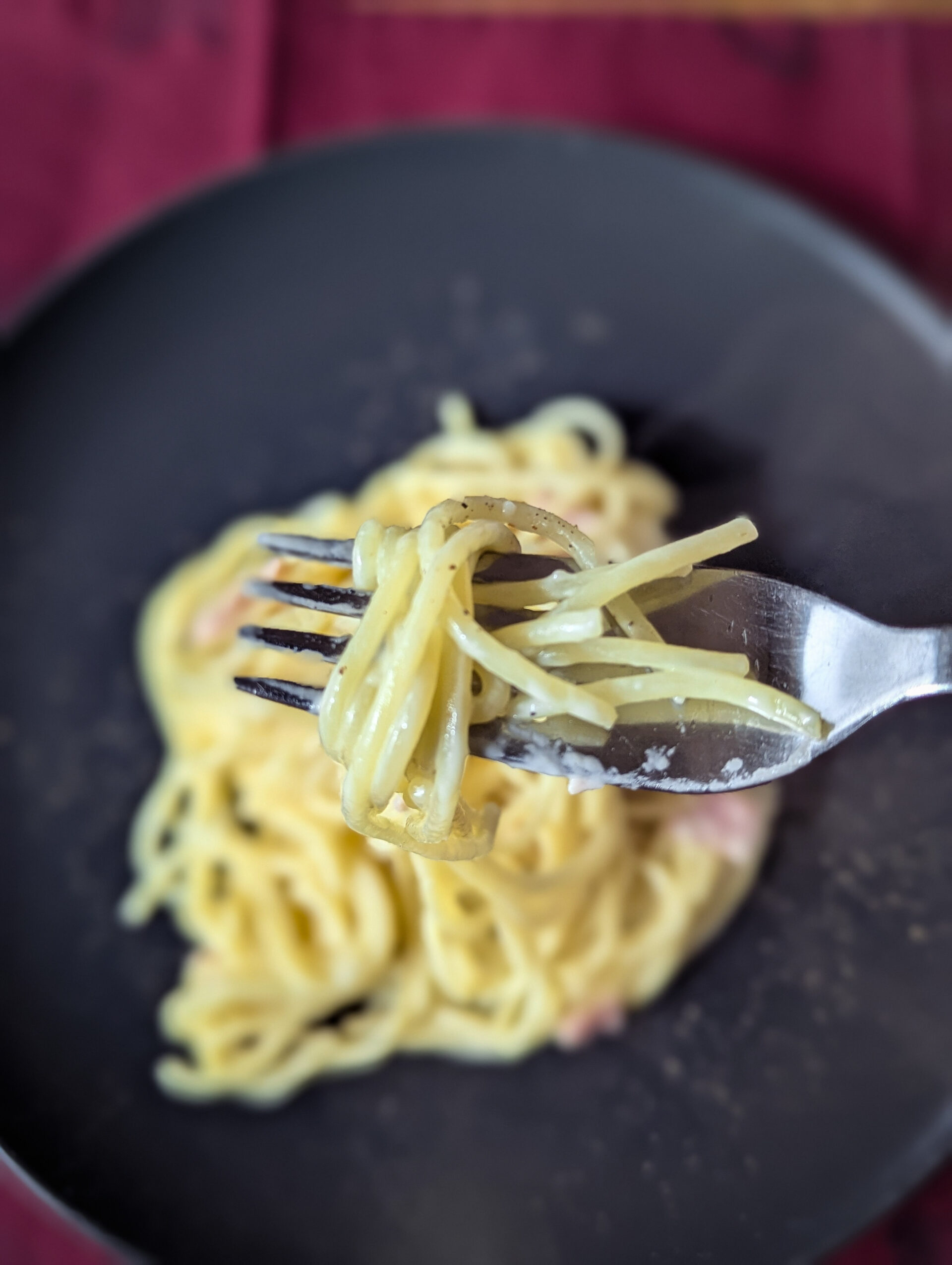 Spaghetti mit Schinken-Sahne-Soße - Sparflämmchen
